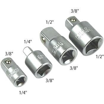 Amazon | SK11 ビットアダプターソケット 差込角 6.35mm(1/4インチ) SBA2 | DIY・工具・ガーデン