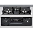Amazon.co.jp: リンナイ ビルトインコンロ SENCE センス 幅60cm ガラストップ(シアーブラック/プロパンガス) RS31W36T1RBW-LPG : 大型家電