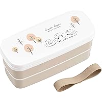 Amazon｜OSK(オーエスケー) 弁当箱 ポーラーベア 2段ランチボックス 箸 仕切り ランチベルト付 640ml 日本製 食洗機 電子レンジ対応 入れ子式 コンパクト収納 おしゃれ ...