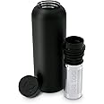 T2 Tea Stainless Steel Flask with Tea Infuser, 500ml, Black : Amazon ...
