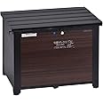 Amazon.co.jp: 【Amazon.co.jp 限定】【完成品をお届け】グリーンライフ 宅配ボックス 大容量 屋外 戸建て用 ベンチ型 さびにくいアルミ製 置き配 不在受取 防犯対策 ...