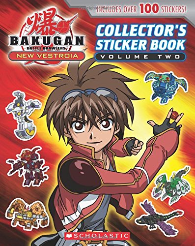 Amazon | Bakugan Battle Brawlers New Vestroia Collector's Sticker Book ...