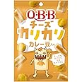 Amazon | QBB チーズカリカリ カレー豆入り 30g×10袋 | QBB(キュービービー) | おつまみ・珍味 通販