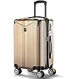 Amazon.co.jp: [VARNIC] スーツケース キャリーケース キャリーバッグ 【YKK】 製ファスナー 拡張機能 ストッパー付きキャスター TSAダイヤル式ロック 振動軽減 軽量 ...