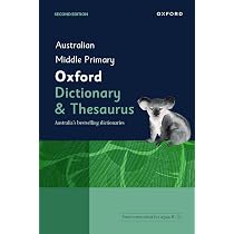 Oxford Australian School Thesaurus Officeworks
