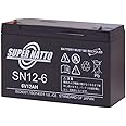 Amazon | サイクルバッテリー / SN12-6 LC-R0612P NP12-6 FM6120 BP12-6 PS6100 ...