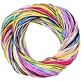 Scoubidou Strings Bundle, 200pcs Plastic Scubidu Scooby Strings ...