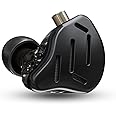 Amazon.co.jp: KZ ZAXメタルヘッドセット7BA+1DDハイブリッド16ドライバーHiFiベースイヤホンイヤモニターヘッドフォンスポーツノイズキャンセリングイヤホン(マイクなし ...