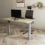 Artiss Height Adjustable Standing Desk Electric Motorised Sit Stand ...
