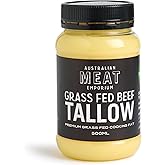 Australian Meat Emporium Grass Fed Beef Tallow 2L : Amazon.com.au ...