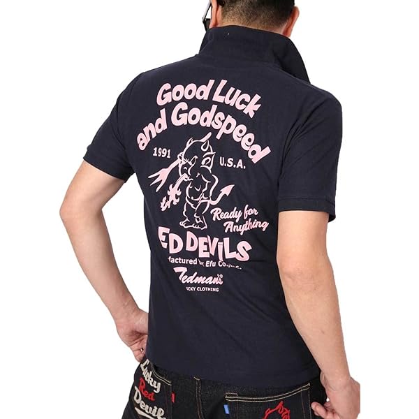 Amazon | (テッドマン) TEDMAN ポロシャツ TSPS-140 エフ商会 メンズ