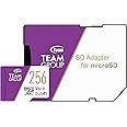 Amazon | Team microSDXCカード 128GB UHS-1 U1 Switch動作確認済み 読込み最大100MB/s 日本国内10年正規保証 SD変換アダプター付属 ...