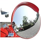 Amazon | REENEW カーブミラー ステンレス製カーブミラー アクリル丸型カーブミラー 直径45/60/80 ガレージ 道路 曲がり角 事故防止 ミラー 駐車場 車庫 死角 路地 ...