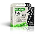 Piksters Eco Charcoal Floss Picks 30 Pieces Pack : Amazon.com.au ...