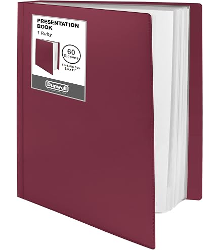 Portfolio Binders MyLifeUNIT 4-Pack Presentation Binders With 60 ...