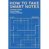 Amazon | How to Take Smart Notes: One Simple Technique to Boost Writing ...