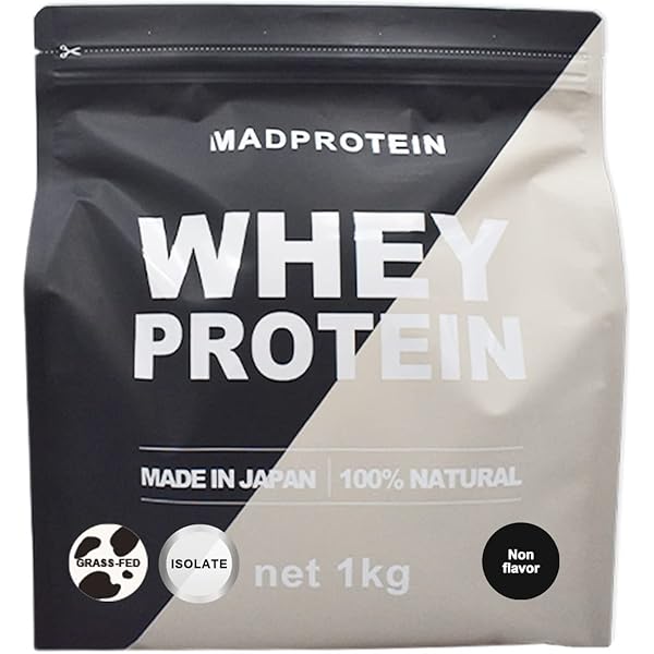 GRASS FED WPI instant ホエイプロテイン 500g GMO Free グラスフェッド 牛成長ホルモン不使用 [01] NICHIGA(ニチガ) - サプリメント