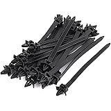 Amazon | ヘラマンタイトン プッシュマウントタイ耐候グレード RT30SSF5-W_100本入り | ケーブルアクセサリ | 産業 ...