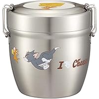 Amazon.co.jp : スケーター 抗菌 保温弁当箱 丼型 ステンレス 弁当箱 トム&ジェリー 550ml STLBD6AG-A : ホーム＆キッチン