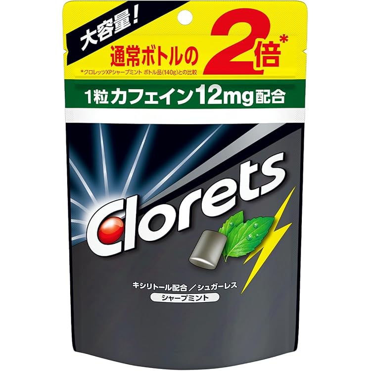 Amazon | モンデリーズ クロレッツXPシャープミントボトル 140g | OREO