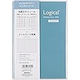 Amazon.co.jp: 【2024年度版 手帳】 ナカバヤシ ロジカルダイアリー2024カバータイプ月間／B6／ブルー NSV-B602-24B : 文房具・オフィス用品