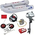 Amazon | パプリカ325 SSセット ホンダ2馬力セット JPK-325 予備検なし 2馬力 免許不要艇 | AFボート(AFBOAT) | ゴムボート・ポンプ