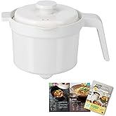 Amazon | 【直営販売商品】レンジメートプロ RANGEMATE PRO 電子レンジ専用調理器具 レシピブック付き 【特許技術使用】焼き魚 魚焼き レンジ 焼き目 丸型 レンジメイト ...