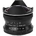 Amazon.co.jp: 7.5mm F2.8 超広角魚眼マニュアルフォーカスレンズ オリンパス OM1 OM5EM53 EM1X EM13 EM53 EM10 4 EP7 EPl10 ...