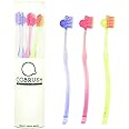 Amazon | (コブラシ) COBRUSH 美容 歯ブラシ 歯磨き 口腔マッサージ 歯科医師 共同開発 3色 3本 セット | 大人用歯ブラシ 通販