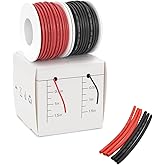 Amazon.co.jp: FIRMERST 配線ケーブル awg20 0.5sq 15m x2巻 車配線 半田配線 耐熱 絶縁電線 導体外径：0.8mm : 産業・研究開発用品