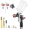 AEROPRO Tools INC R500 LVLP Air Spray Gun 1.3/1.5/1.7mm Nozzles & Air ...