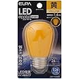 Amazon | エルパ (ELPA) LED電球サイン球 LED電球 照明 E26 1.4W 黄色 屋内用 LDS1Y-G-G903 | エルパ(ELPA) | LED電球 通販