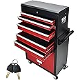 Amazon.co.jp: kaitou チェスト＆ローラーキャビネット ツールワゴン 工具箱 引き出し DIY 工具カート ツールカート キャスター付き 鍵付き : DIY・工具・ガーデン
