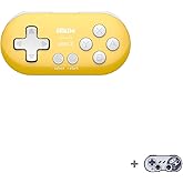 8BitDo Zero 2 Bluetooth Gamepad Key Chain Sized Mini Controller for Switch, Windows, Android ...