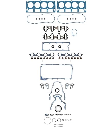 Complete Engine Gasket Set Full Engine Gasket Kit Fel Pro 260-1478 SBC ...