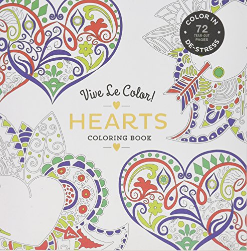 Amazon | Vive Le Color! Hearts (Adult Coloring Book): Color In; De ...