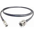 Amazon | カスタムケーブル接続 6フィート 標準 BNC - HD Micro BNC 3G/6G HD-SDI Mini RG59 75Ohm ケーブル ブラック | Custom ...