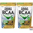 Amazon | 【2個セット】明治 SAVAS ザバス BCAA パウダー グリーンアップル風味 450g×2個 ちょっとギフト付 | ノーブランド品 | BCAA