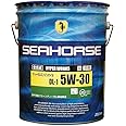Amazon.co.jp: SEAHORSE 0024220 ハイパーワークス 5W-30 全合成ディーゼルエンジンオイル JASO : DL-1 20L×1缶 シーホース ...