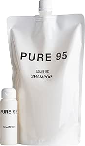 Amazon | (パーミングジャパン)PURE95 アミノ酸 ノンシリコン シャンプー (700ml / 詰め替え用) ＆ シャンプー (50ml / お試し用) サロン専売 ピュア95 ...