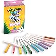 Crayola Bright Supertips Pastel Edition, Pack of 12 : Amazon.com.au ...