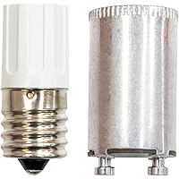 Amazon | マクサー電機 簡易包装品 グロー球 点灯管 FG-1E+FG-5P 各1個入 10~30W用+32W用 | マクサー電機 | 点灯管