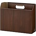 Amazon | セキセイ ボックスファイル A4 タテ WOODS STYLE ダークブラウン WDS-8650 | 文房具・オフィス用品 | 文房具・オフィス用品