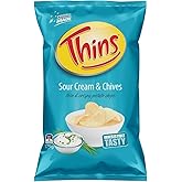 Thins Light and Tangy Potato Chips 175g, Pack of 12 : Amazon.com.au ...