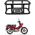 Amazon | 【Jahbex】フロントキャリア For ホンダ クロスカブ CC110 JA45/60 フロントシェルフフロントバスケット 前かご バイクキャリア オートバイ荷物キャリア ...