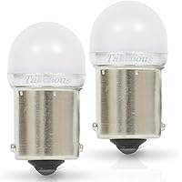 Amazon | Takenous トラック野郎御用達 竹村商会 BA9s led G14 12v 24v ルミナスルーセントバルブ 角マーカー用 ホワイト 2個セット (ホワイト) | 汎用 ...