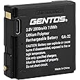 Amazon | GENTOS(ジェントス) LED ヘッドライト Gシリーズ GH-201RG・GH-101RG用 専用充電池 GA-22 | GENTOS(ジェントス) | ヘッドライト