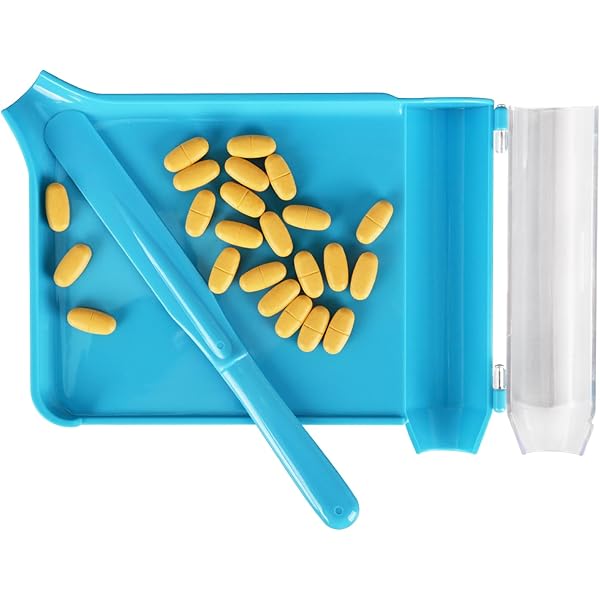 Medication Dispensing Tray Purple Pill Counting Tray - ABS Plastic ...