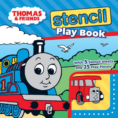 Amazon | Thomas and Friends Stencil Play Book (Thomas & Friends ...
