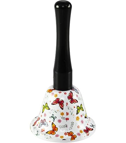 Wedding Bells For Ringing At Wedding Elegant With Leaf Design - Purple ...